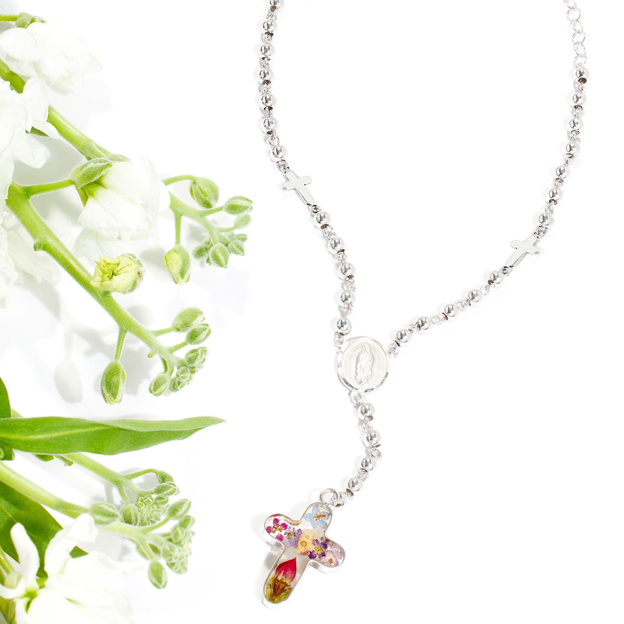 Divine Moments Necklace | Everlasting Flowers Jewelry