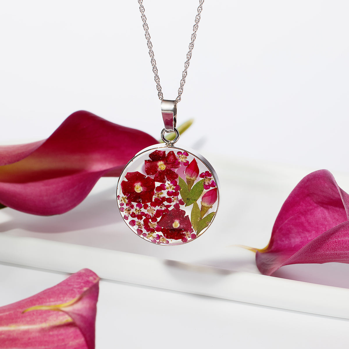 Maiden's Treasure Necklace | Everlasting Flowers Jewelry